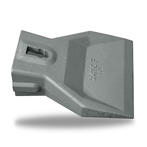 X410F Pin Type: Hensley style flare bucket tooth